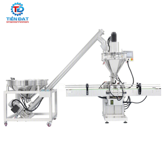 Dây chuyền chiết rót bột bán tự động HZSL-B